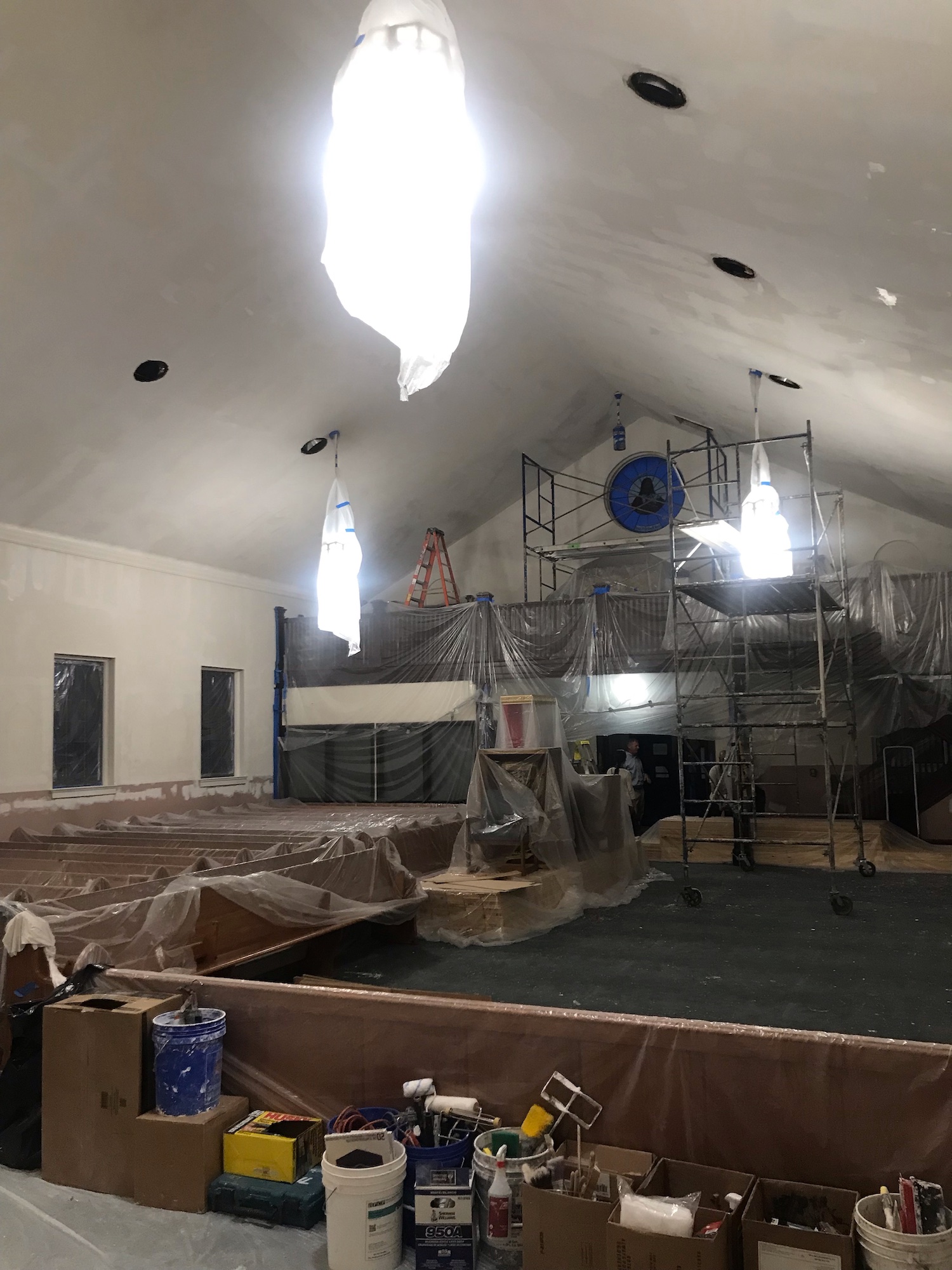 Updated pictures on Church restoration project – Saint Francis de Sales ...